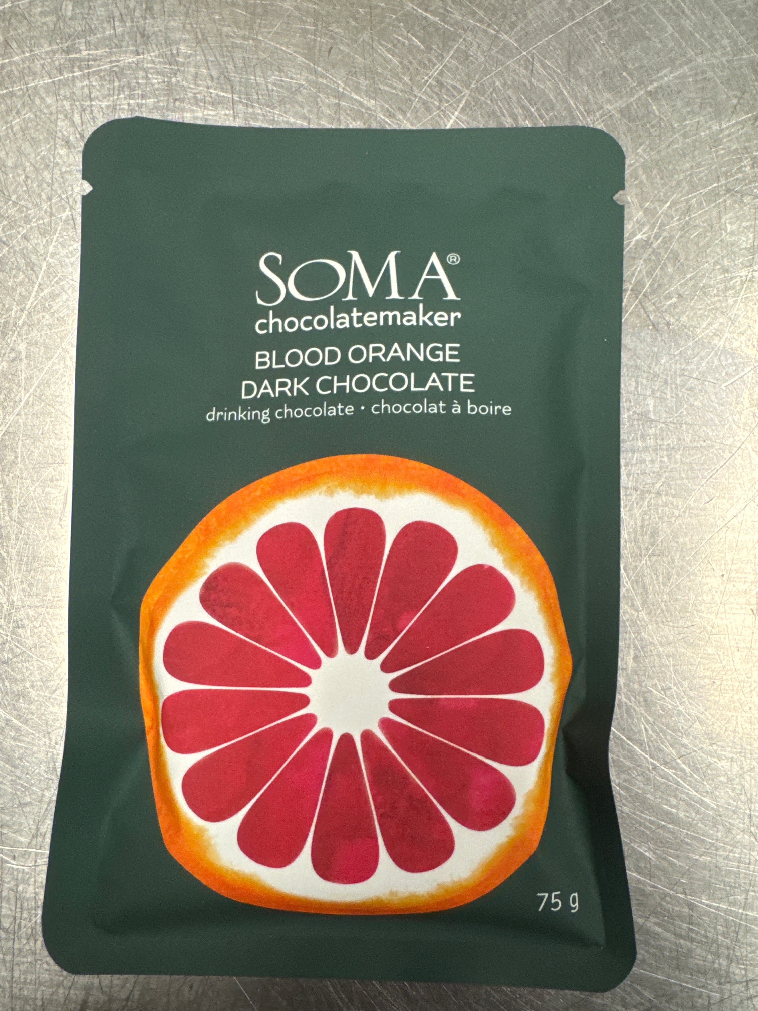 SOMA Drinking Chocolate Blood Orange 75g – Noctua Bakery